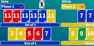 10 Phases card game from PB Softworks - Best Games for free